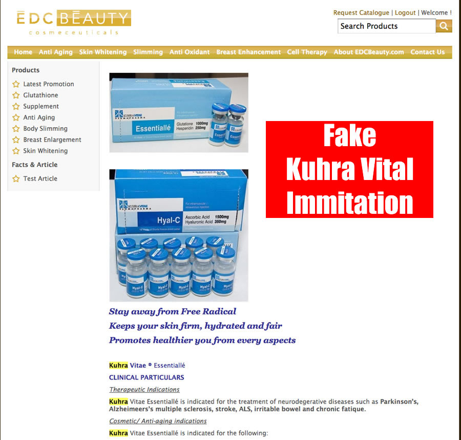 Fake Biocell Ultravital Products - Biocell Ultravital Hydrocell & AHA2 ...